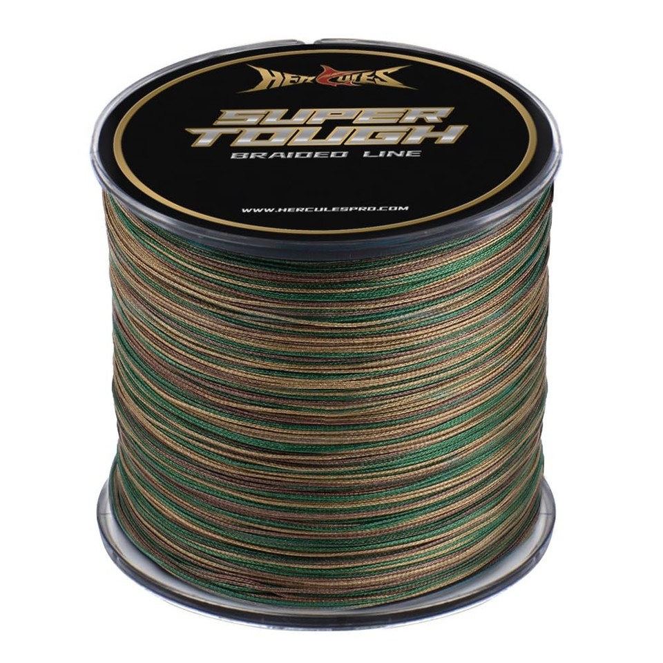 Hercules Pe X4 Fishing Line, Super Tough, 4-Strand Braid, Fine Thread ...