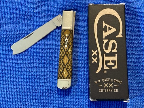 CASE XX CUTLERY CO USA ANTIQUE B0NE #61005RAZ MAGICIANS RAZOR BARLOW ...