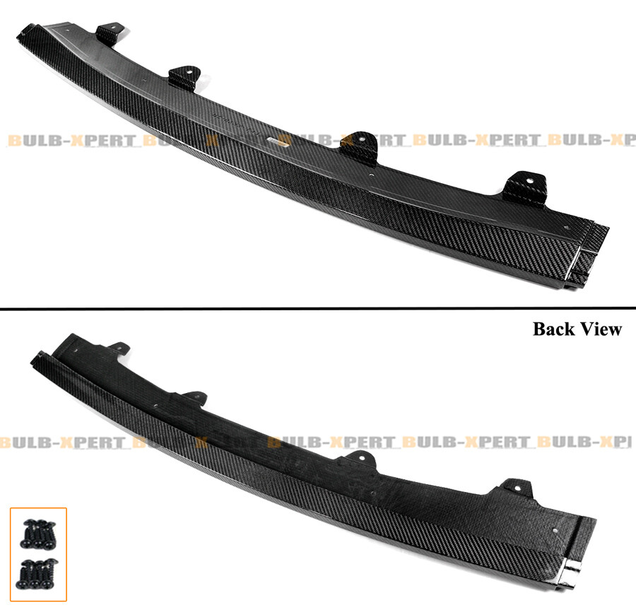 For 15-18 Lexus RC F RCF CTM Design Real Carbon Fiber Front Bumper Lip ...