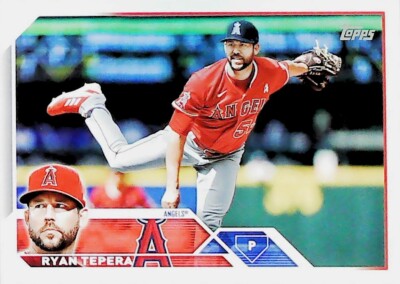 2023 Topps #375 Ryan Tepera Los Angeles Angels +++ FREE SHIP | eBay