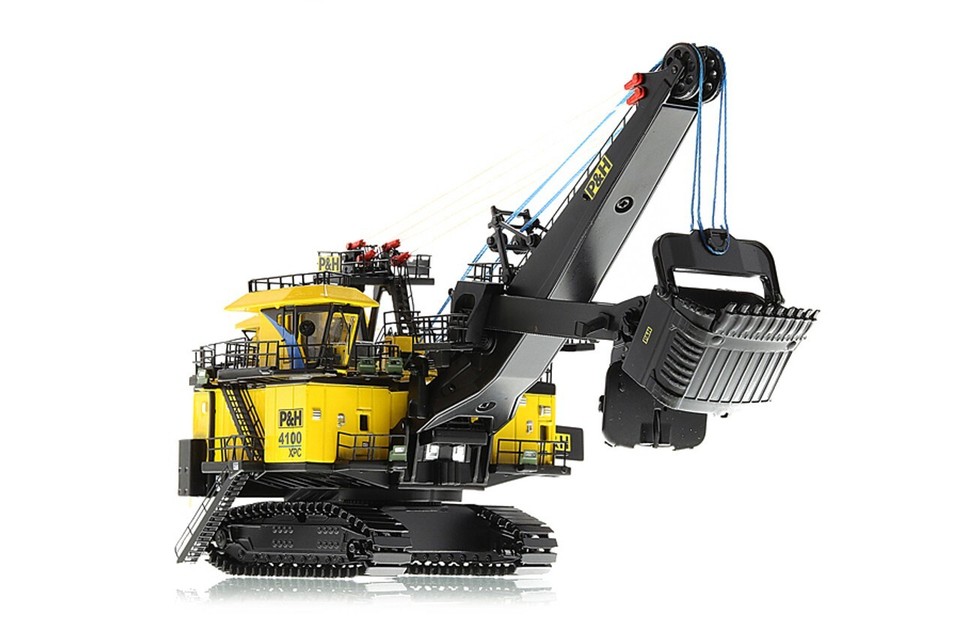 P&H 4100XPC Mining Rope Shovel - Weiss Bros 1:160 Scale Model #WBR022 ...