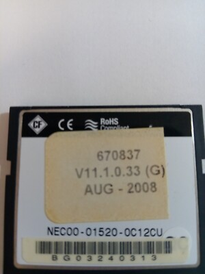 NEC UM8000 MAIL 550 HOURS 670837 V11.1.0.33(G) | eBay