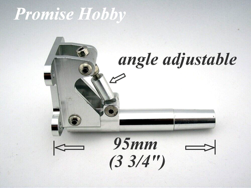 95mm Alloy Stinger Drive Strut for 1/4" Flex Shaft Cable for RC Model ...