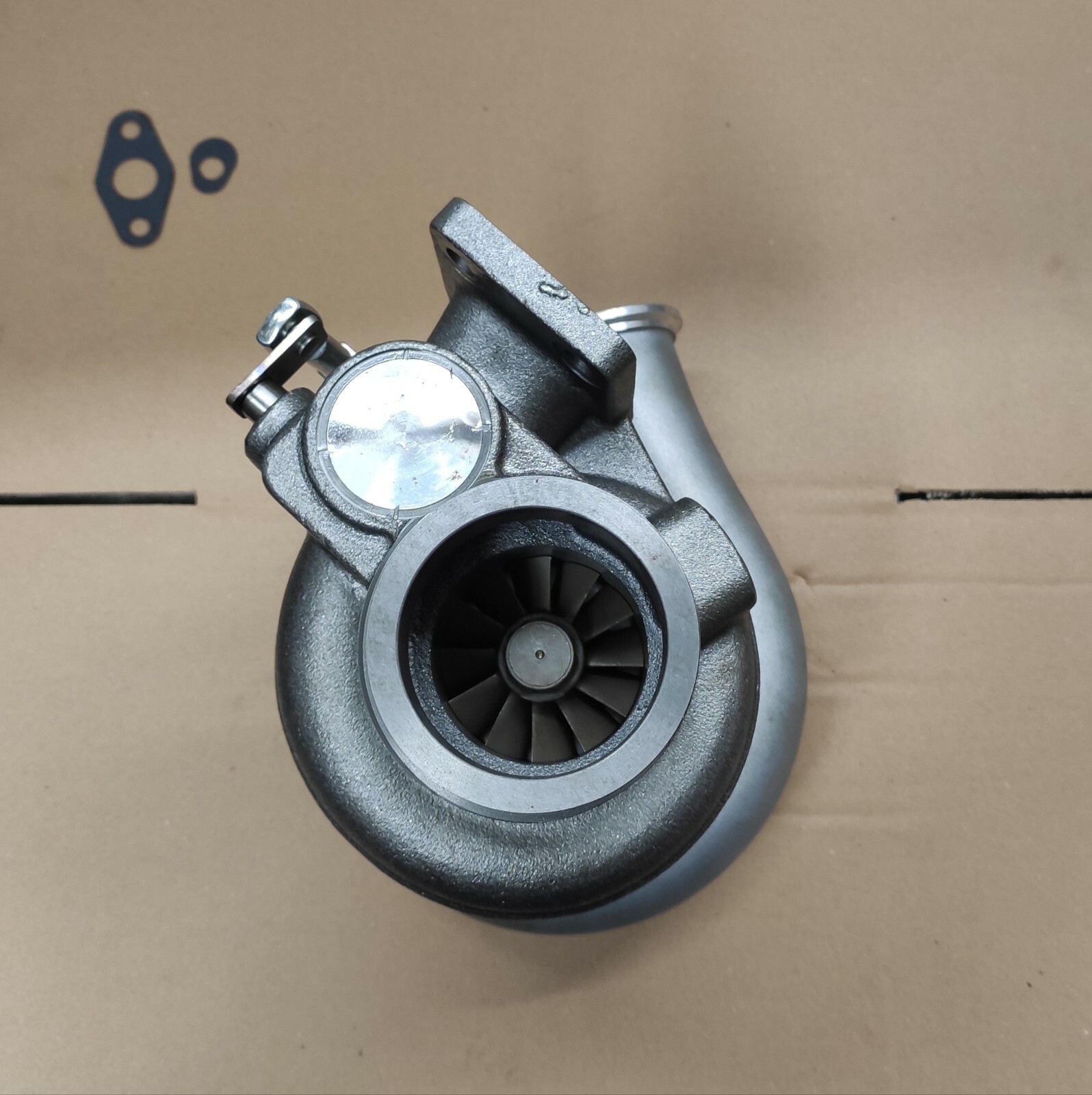 Turbocharger Turbo Holset HY35W 10cm T3 single V-band billet made ...