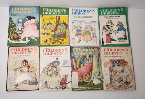 Vintage CHILDREN'S DIGEST Magazine Lot of 8 from 1974 | eBay