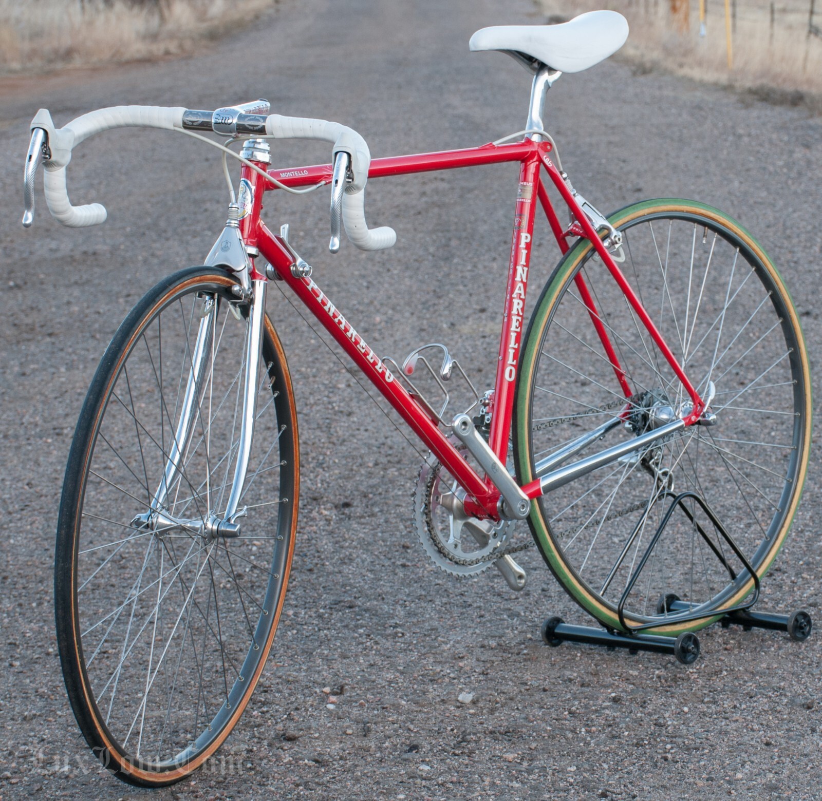 Vintage Pinarello Montello ROADBIKE Campagnolo C Record Delta Brakes ...