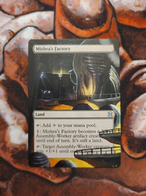 Magic the Gathering Mishra's Factory Hand Painted Unique Custom MTG ...
