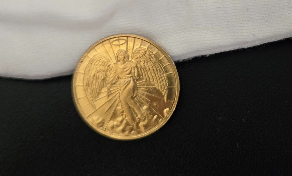 NEW-Religious Guardian Angel Token Coin Medal-UNCIRCULATED! FREE ...