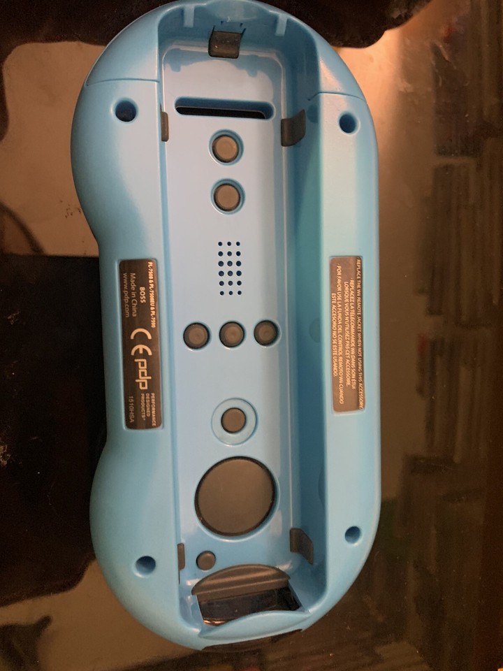 BOSS Blue Big Oversized Super Shell for Nintendo Wii Remote controllers ...