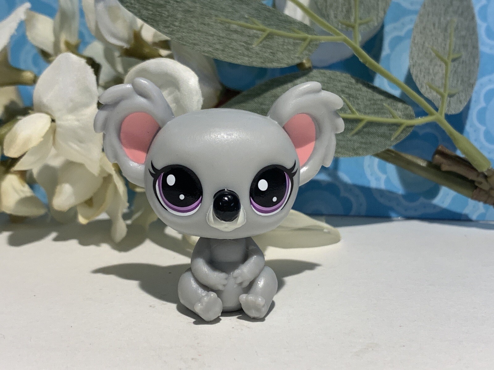 Littlest Pet Shop LPS Authentic Thirsty Pets Koala Bear Mint 4-167 Rare ...