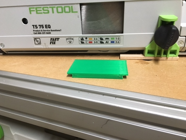 Festool TS75 Track Saw Dust / Arbor Hole Cover for Dust Collection | eBay