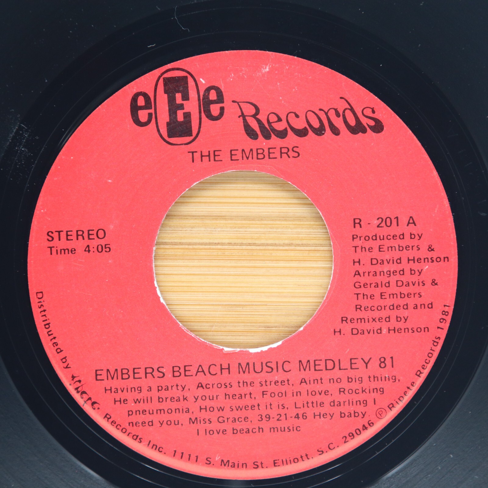 EMBERS - CHEATERS NEVER WIN / EMBERS BEACH MUSIC MEDLEY - SOUL 45 | eBay