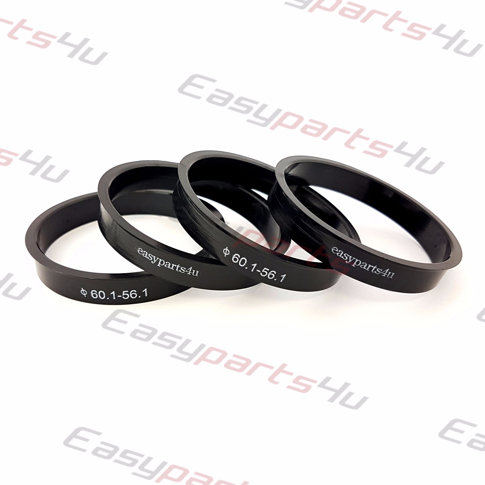 4x Spigot Rings 60,1 mm - 56,1 mm Conversion spigot rings for alloy ...