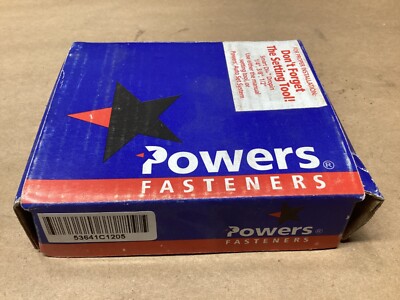Powers Fastening Innovations 6304SD 1/4-In Steel Drop In Anchor #118L91 ...