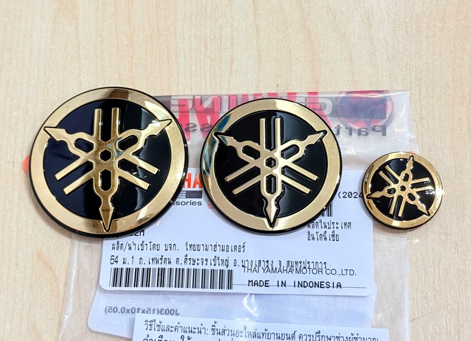 YAMAHA STICKER LOGO TUNING FORK DECAL EMBLEM 12-55 mm " ALL COLOR ALL ...