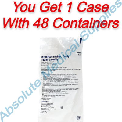 *48-Pieces* Baxter Intravia Container 150 mL Sterile 2B8011 | eBay