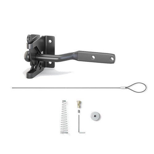 Self-Locking Gate Latch Automatic Gravity Lever Fence Gate Lock For ...