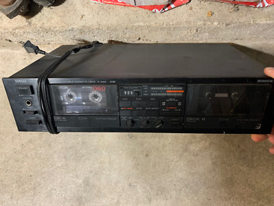 Yamaha Dual Cassette Tape Deck K-222 K222 Tested And Working Mixtape ...