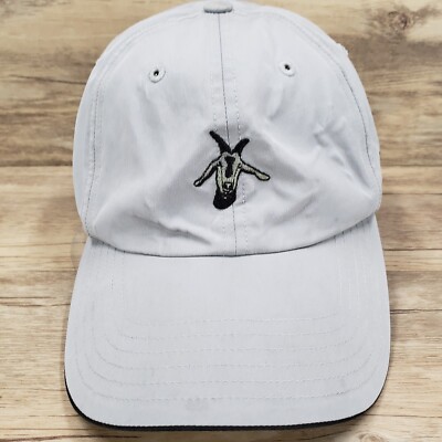 Goat Logo Adidas Hat Cap CRC Invitational Gray Strap Back Adjustable | eBay
