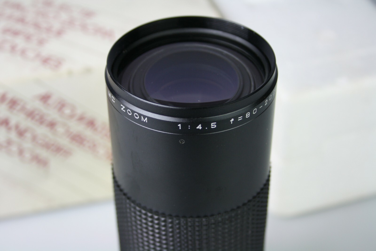 Rokinon 80-200mm f/4.5 Automatic One-Touch Macro Zoom Lens for Konica ...