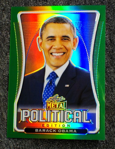 President Barack Obama GREEN Rainbow ONLY 7 EXIST 🟢 2020 Political LEAF ...