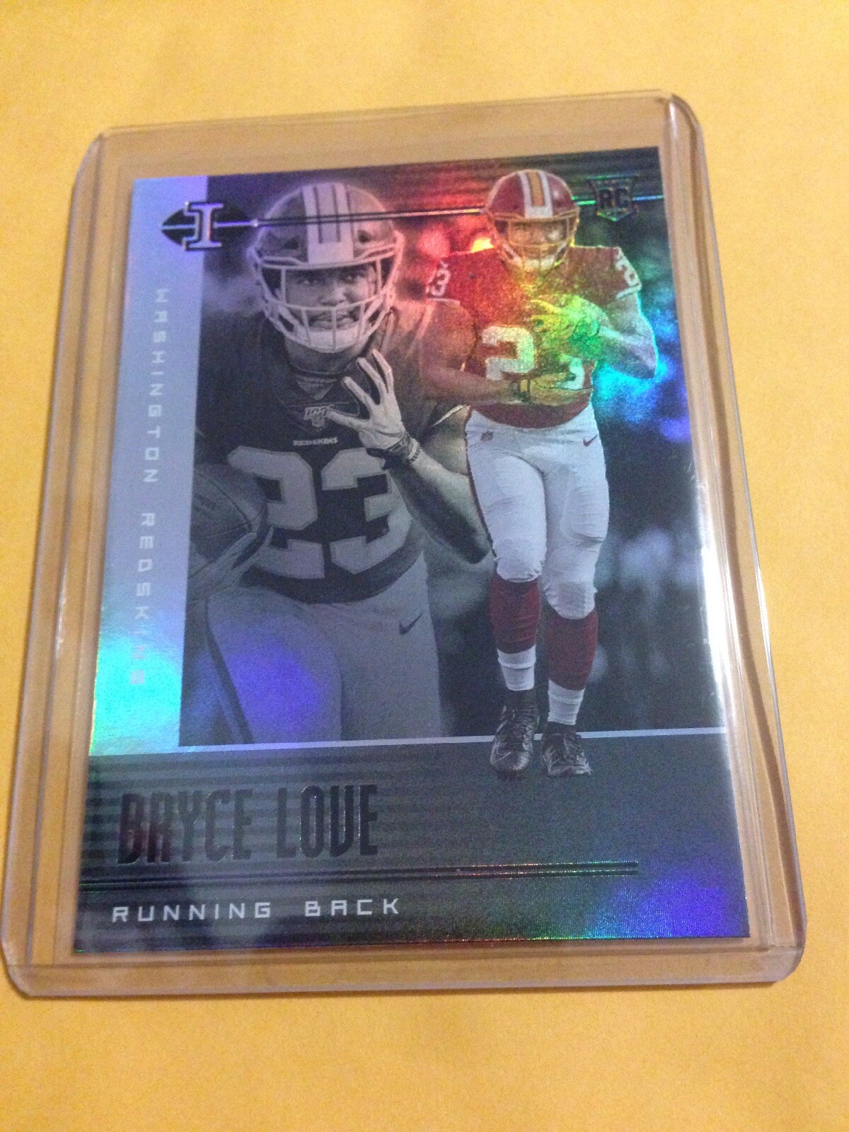 2019 Illusions Bryce Love #89 Rc Redskins | eBay