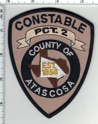 Atascosa County Constable (Texas) 1st Issue Precinct 2 Shoulder Patch ...