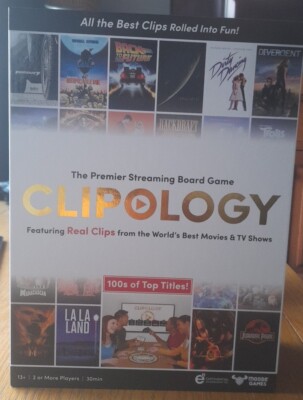 Clipology The Premier Streaming Board Game Brand New & Sealed | eBay UK