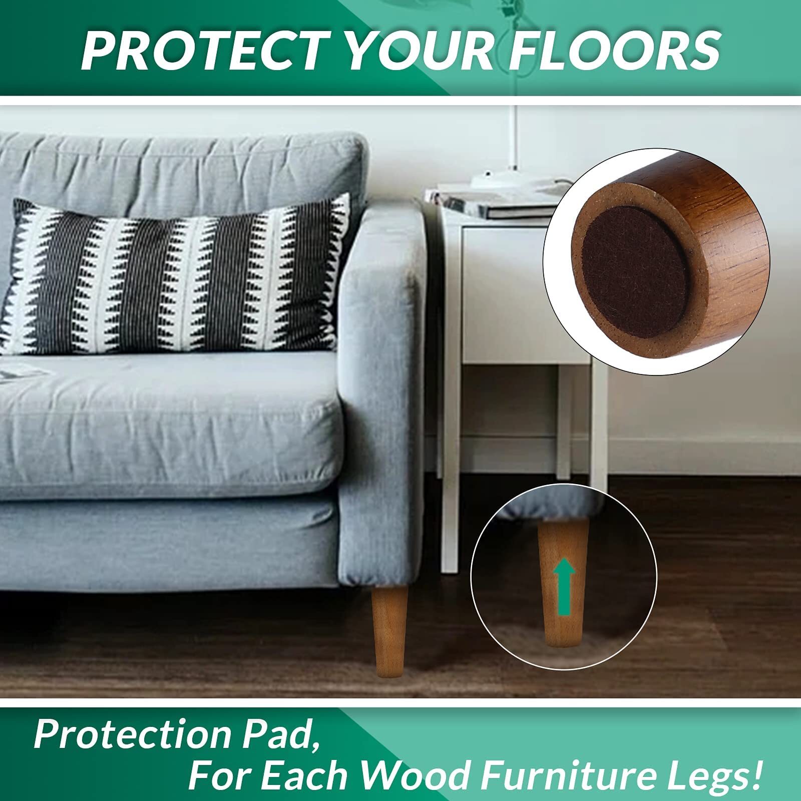 Wood Furniture Leg Sofa Legs Solid Couch Legs Sofa Replacement Chair ...