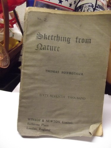 Sketching From Nature by Thomas Rowbotham #2 Winsor & Newton !800'S | eBay