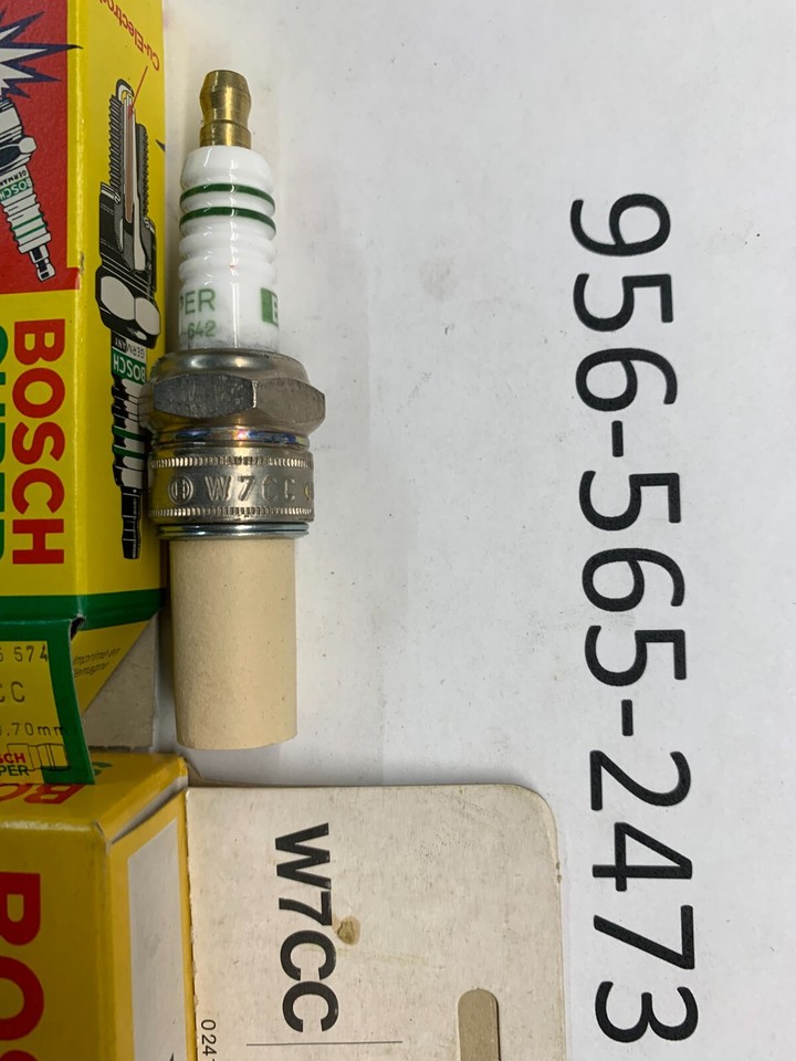 BOSCH 7598 SPARK PLUGS W7CC (QTY: 4) **FREE SHIPPING** | eBay