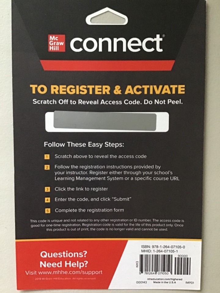 NEW Human Relations 7th Edition Connect Access Code Card by Lamberton ...