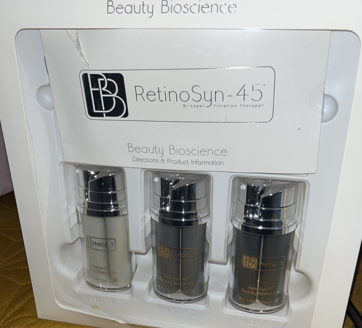 BEAUTY BIOSCIENCE RETINOSyn 45 Bi-Layer Titration Therapy Phase 1 2 + 3 ...