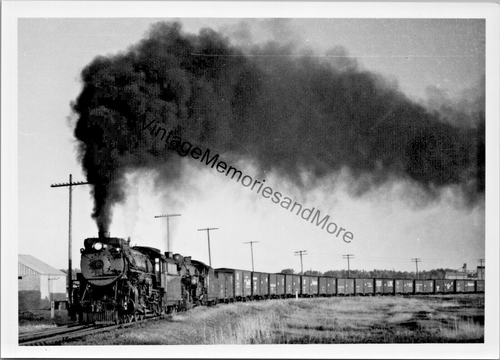 Vtg C&S Colorado & Southern Railway Burlington Route 371 Steam ...
