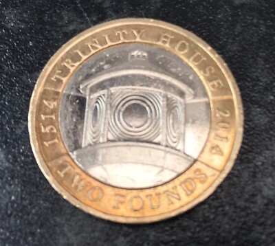 Trinity House 1514-2014 Rare £2 Pound Coin-Minting Errors | eBay UK