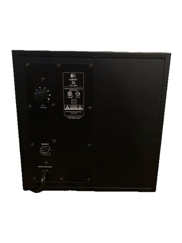 Logitech Z3 Subwoofer S-0085A 8" Black Finish 92dB 17W 35Hz Ga29 | eBay