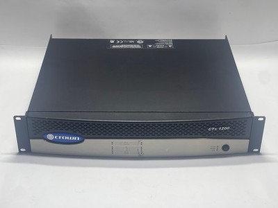 Crown CTS 1200 2-Channel Stereo Power Amplifier 600W | eBay