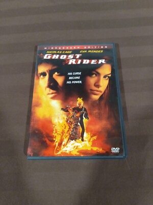 Ghost Rider (DVD, 2007) Nicolas Cage Eva Mendes 43396163119 | eBay