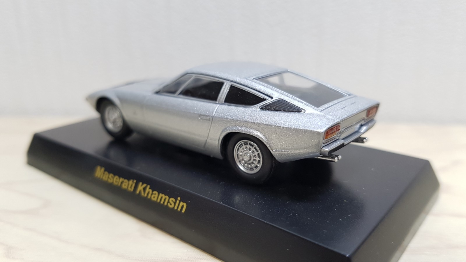 1/64 Kyosho MASERATI KHAMSIN SILVER diecast car model | eBay