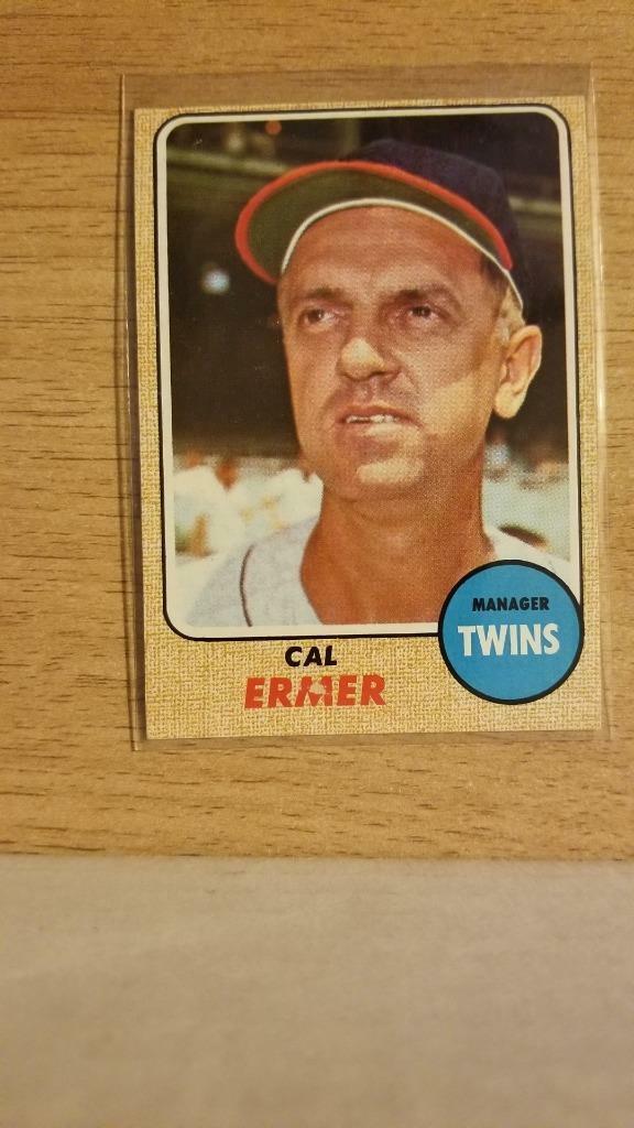 CAL ERMER 1968 Topps #206 FREE SHIPPING | eBay