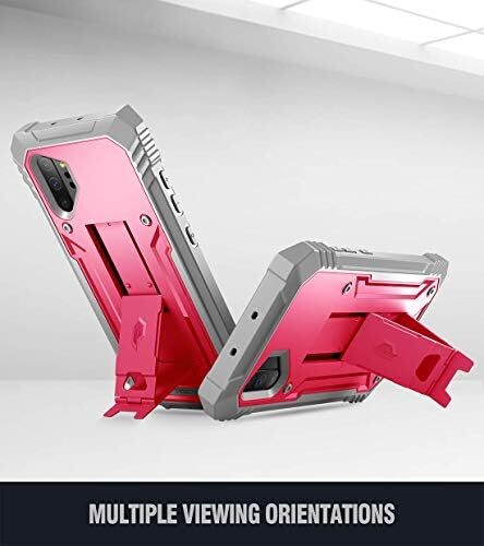 Galaxy Note 10 Plus Rugged Case with Kickstand, Heavy Duty Military ...