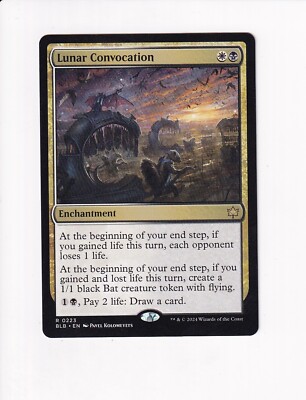 MAGIC THE GATHERING MTG BLOOMBURROW LUNAR CONVOCATION | eBay