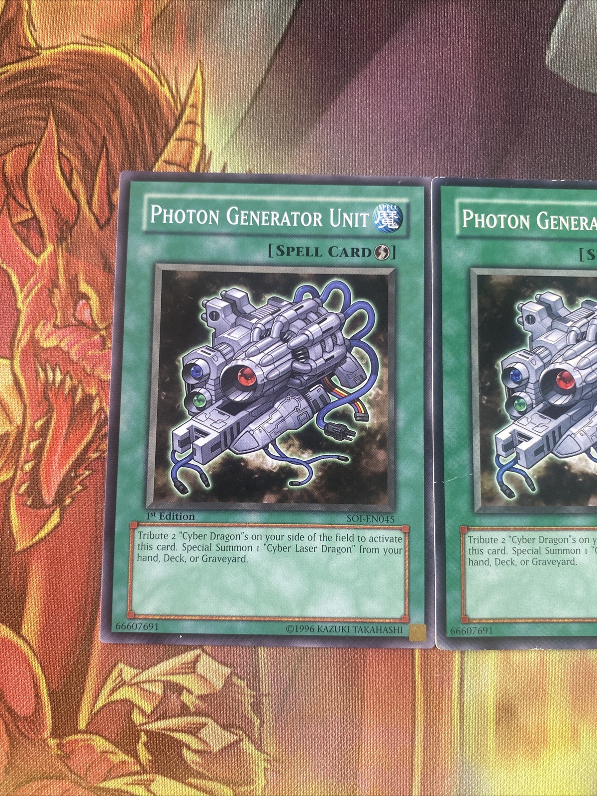 SOI-EN045 3x Photon Generator Unit Common Yugioh | eBay UK