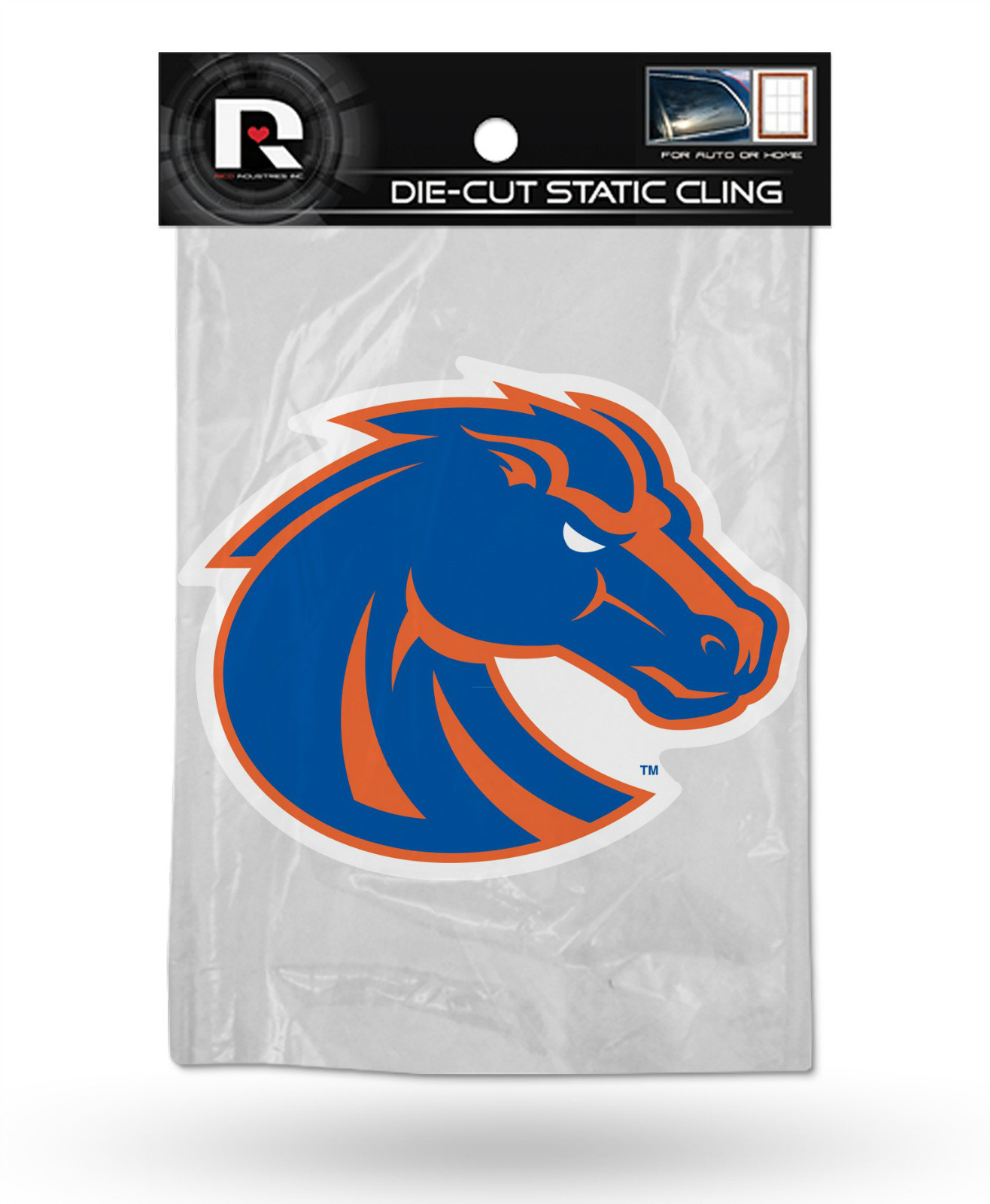 Boise State Broncos Die Cut Static Cling Decal Sticker 5 X 4 NEW Car ...