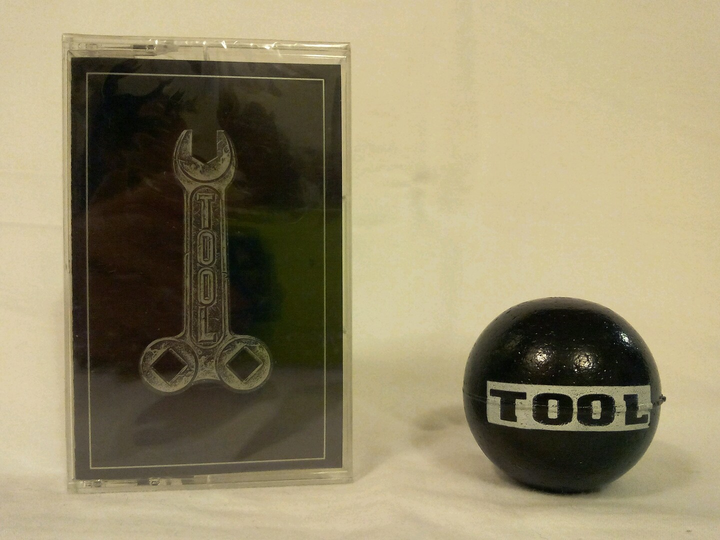 TOOL 1991 DEMO CASSETTE 72826 (SEALED) & PROMO ÆNIMA ANTENNA BALL OOP ...