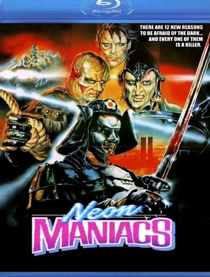 Neon Maniacs (1986) Blu-ray Code Red 80s Horror OOP NEW Spine Number 11 ...