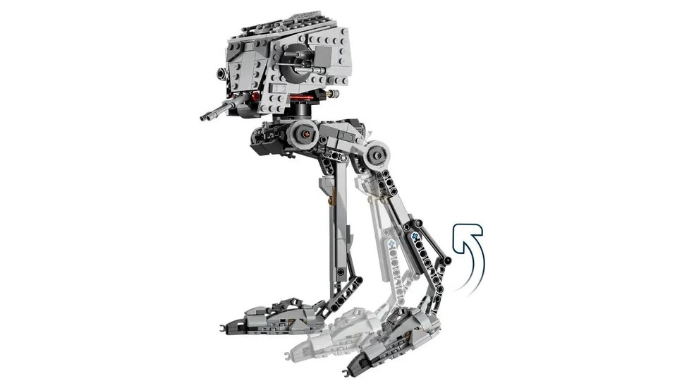 LEGO Star Wars Hoth AT-ST Walker 75322 - Chewbacca Minifigure and Droid ...