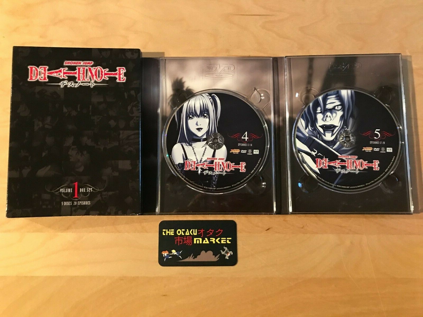 Death Note vol. 1 box set / anime on DVD from Viz Media 782009239215| eBay