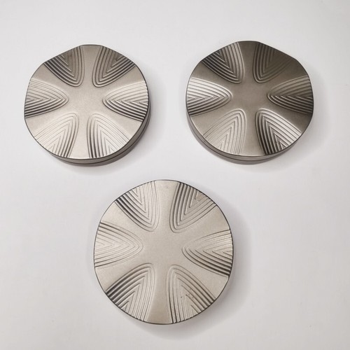 Stainless Steel EDC Haptic Fidget Coins Metal Fidget Clicker Adult ...