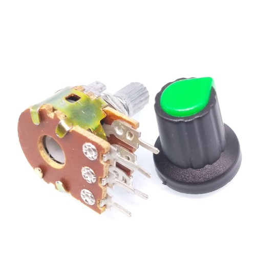 10 Units 100K B100K OHM Linear Taper Rotary Dual Potentiometer POT ...